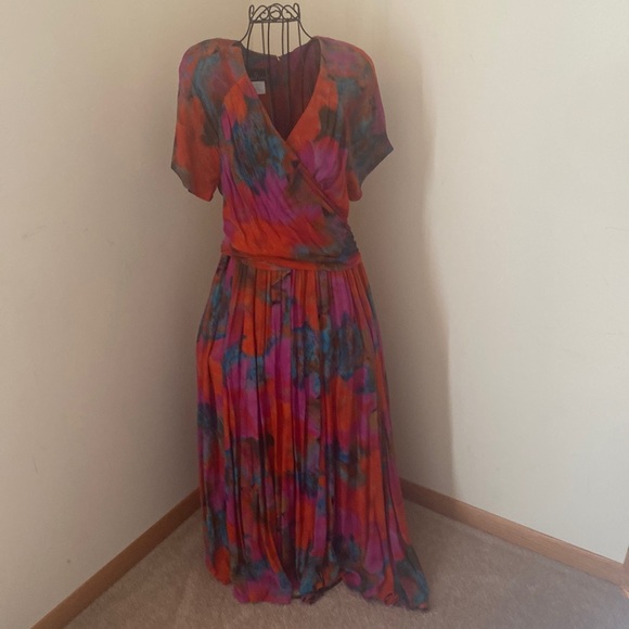 Carole Little | Dresses | Vintage Carol Little Made In Usa Batik Print ...